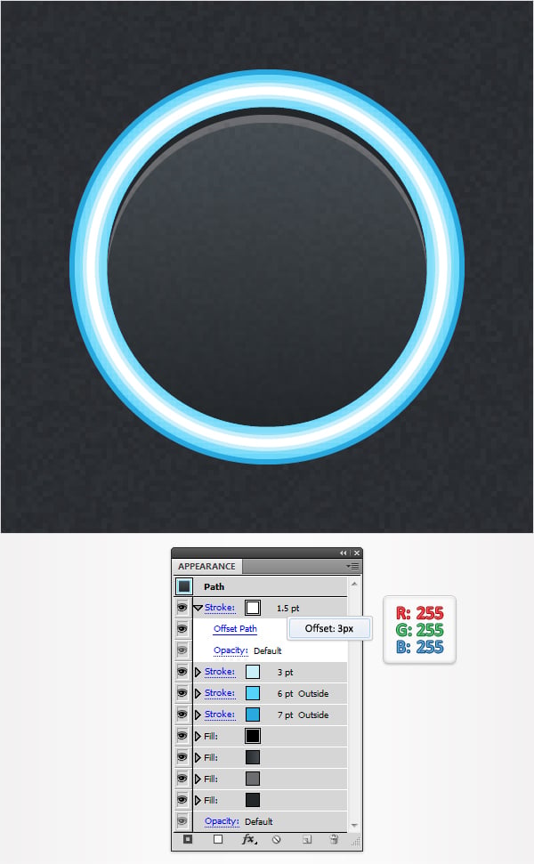 Quick Tip: Create a Set of Glowing Buttons in Adobe Illustrator ...