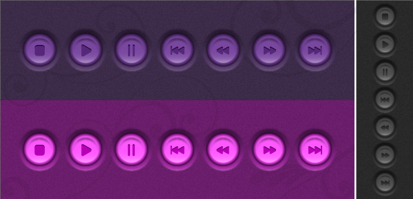 Quick Tip: Create a Set of Embossed Player Buttons | Envato Tuts+