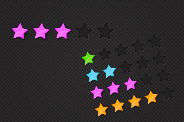 Quick Tip: Create Colorful Glossy Rating Stars | Envato Tuts+