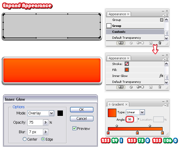 Quick Tip: Create Bright Web Buttons using the 3D Options in ...