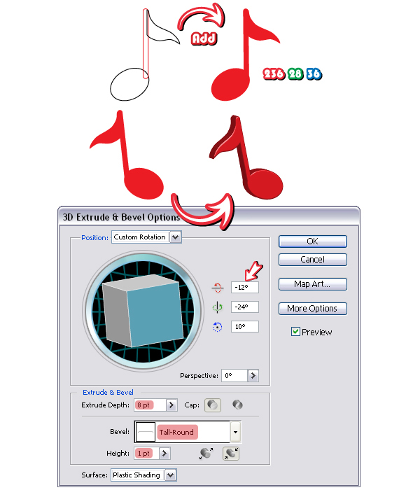 How to Draw a Vector, Music Folder Icon | Envato Tuts+