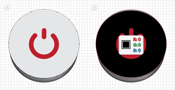 Create a Steel, Vector Power Button Set | Envato Tuts+