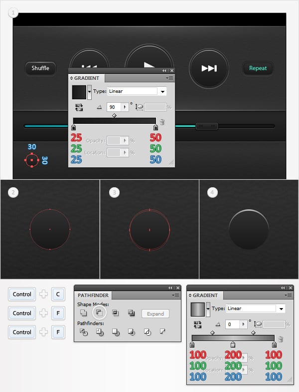 Create a Mobile Phone Music Player Interface | Envato Tuts+