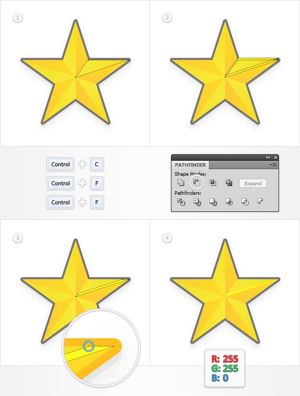 Create a Set of Detailed, Vector Rating Stars | Envato Tuts+