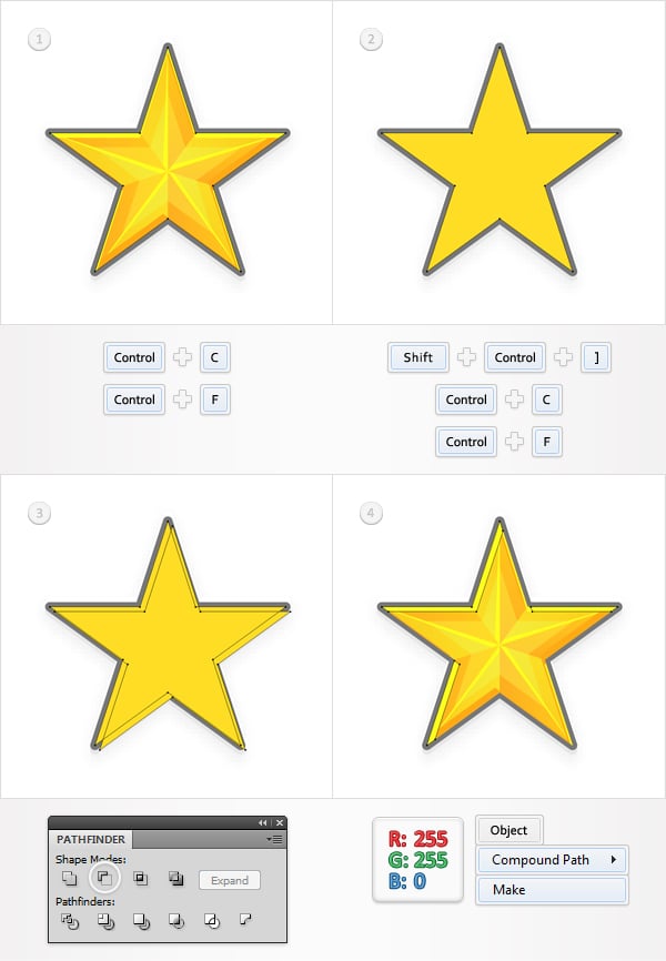 Create a Set of Detailed, Vector Rating Stars | Envato Tuts+