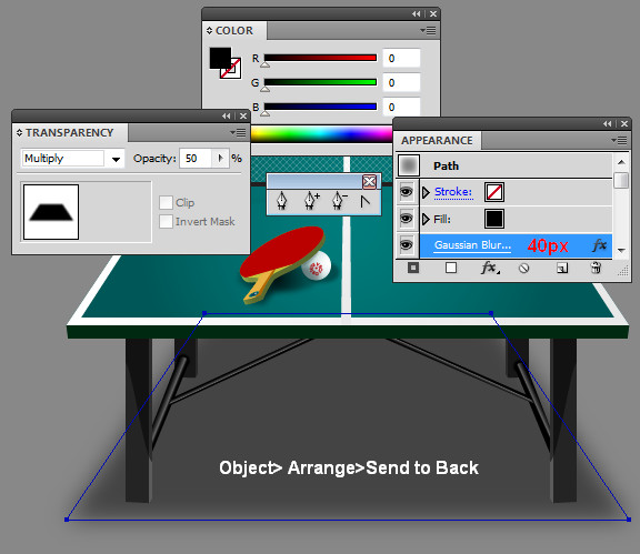 How to Make a Table Tennis Vector Illustration | Envato Tuts+
