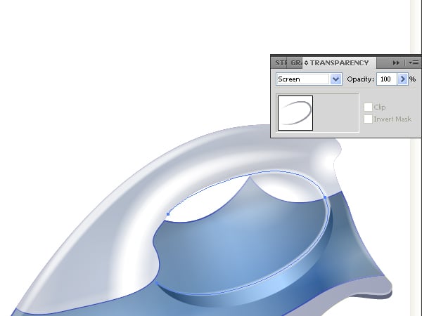 How to Illustrate a Realistic Iron using Gradients in Adobe Illustrator ...