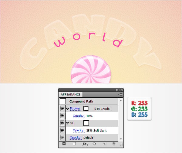 Use Warp Effects to Create a Pastel Colored Candies Illustration ...