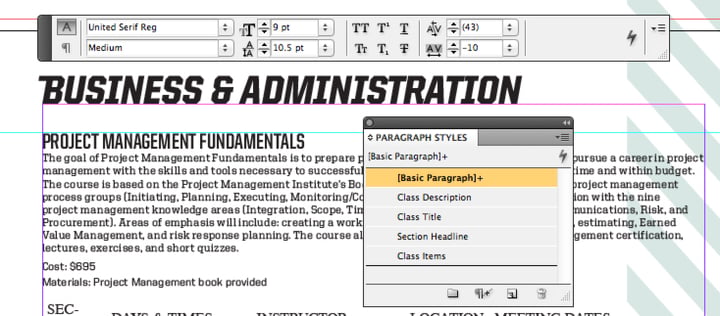 An Intermediate Guide to Stylesheets for Adobe InDesign | Envato Tuts+