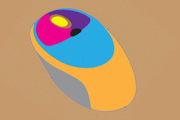 Create a Cordless Mouse and Pad with Vector Textures using Adobe ...