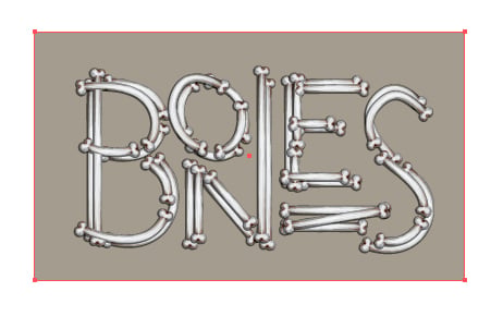 How to Create a Bone Calligram with Art Brushes | Envato Tuts+