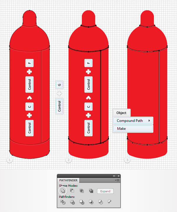 How to Create a Detailed Fire Extinguisher in Adobe Illustrator ...