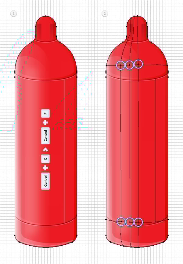 How to Create a Detailed Fire Extinguisher in Adobe Illustrator ...