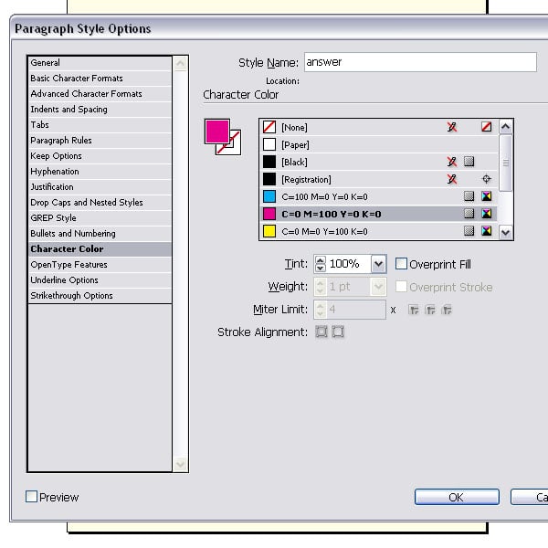 Creating a Question and Answer Format with InDesign Nested Styles ...