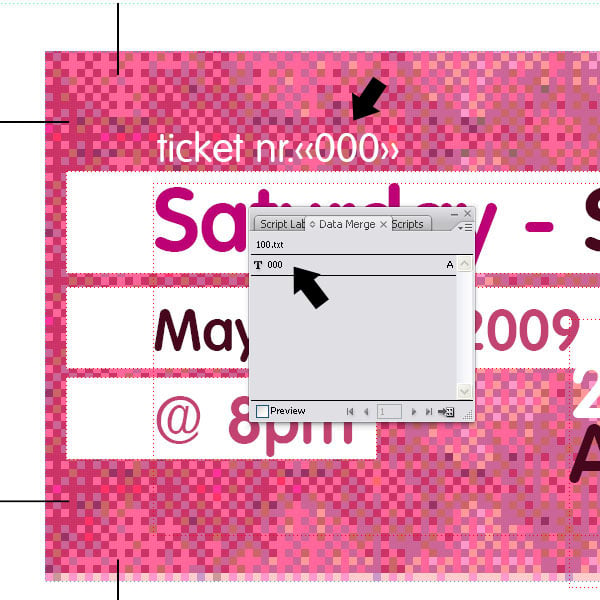 Create Numbered Tickets the Easy Way in InDesign | Envato Tuts+