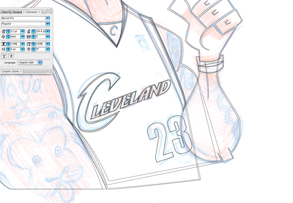 How to Illustrate a LeBron James Cartoon Character | Envato Tuts+