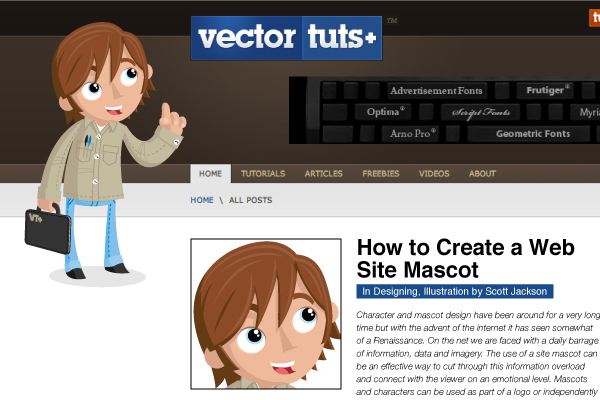 How to Create a Web Site Mascot | Envato Tuts+