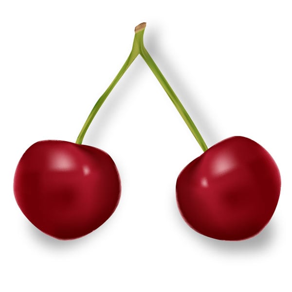 Illustrate a Pair of Sweet Gradient Mesh Cherries | Envato Tuts+