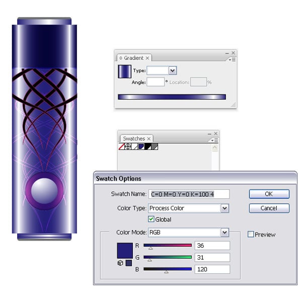 Design a Colorful USB Flash Stick with Tattoo Style Decals | Envato Tuts+