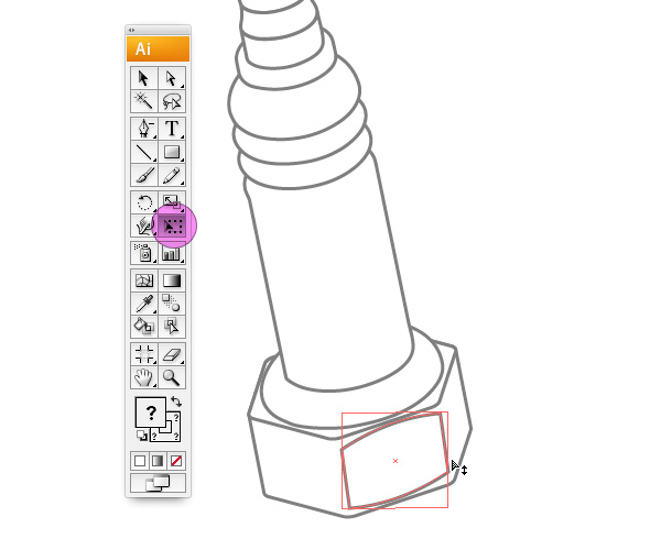 Rendering a 2D Spark Plug Diagram from 3D Components in Illustrator ...