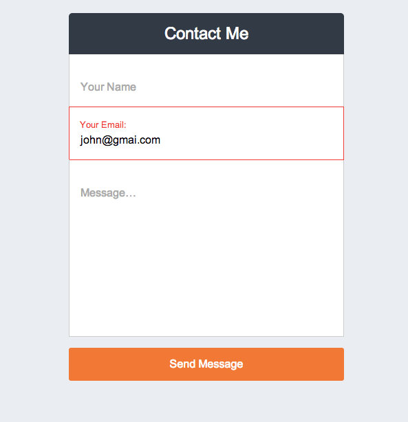 Implementing the Floating Label Form Pattern | Envato Tuts+