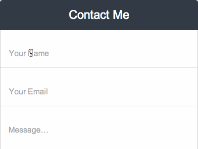 Implementing the Floating Label Form Pattern | Envato Tuts+