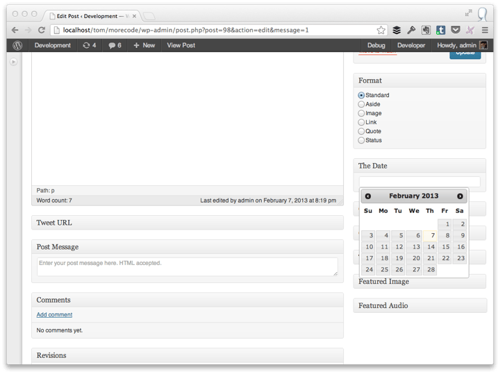 Incorporating The JQuery Date Picker Into The Post Editor Save The Date incorporating-the-jquery-date-picker-into-the-post-editor-save-the-date