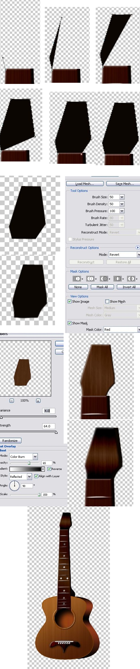 How to Create a Classic Guitar from Scratch In Photoshop | Envato Tuts+