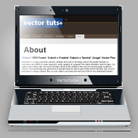How to Create a Shiny, Vector Laptop | Envato Tuts+